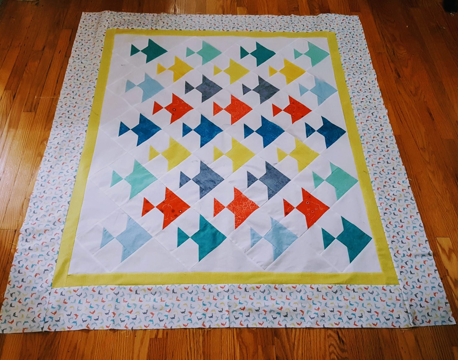 There is something fishy about this quilt - Sew Yummy